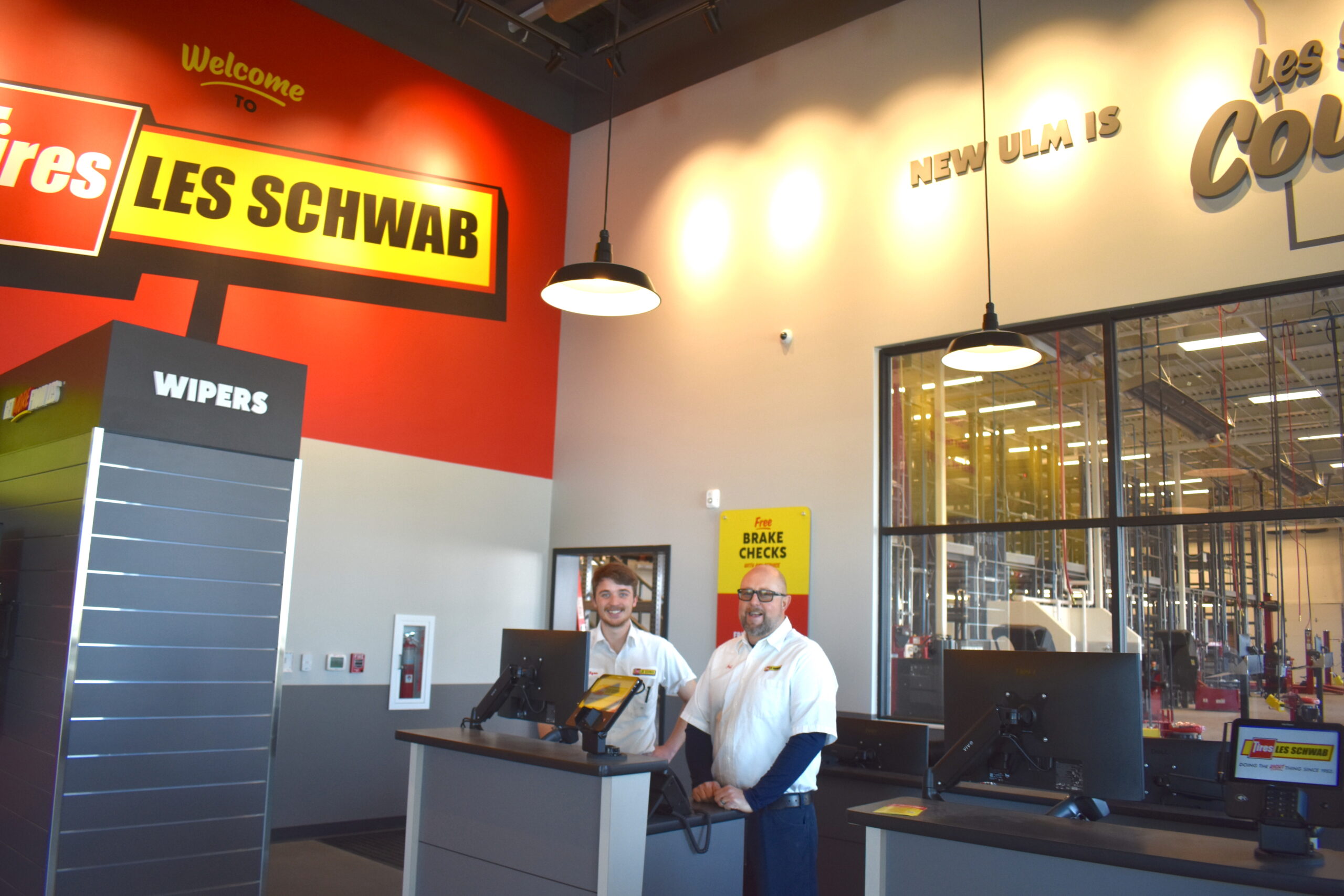 Les Schwab Tire Center rolls into New Ulm | News, Sports, Jobs - The ...